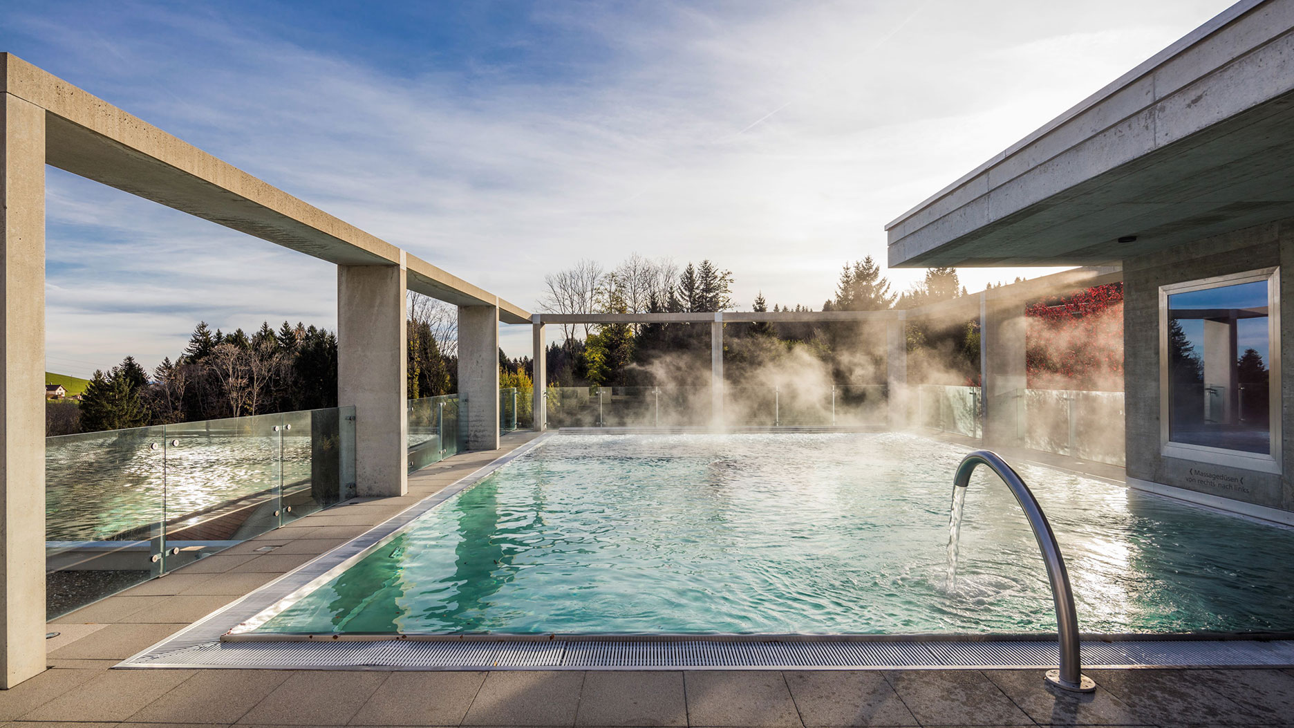 Appenzell health spa, Unterrechstein, recharge, relax, enjoy - PostBus