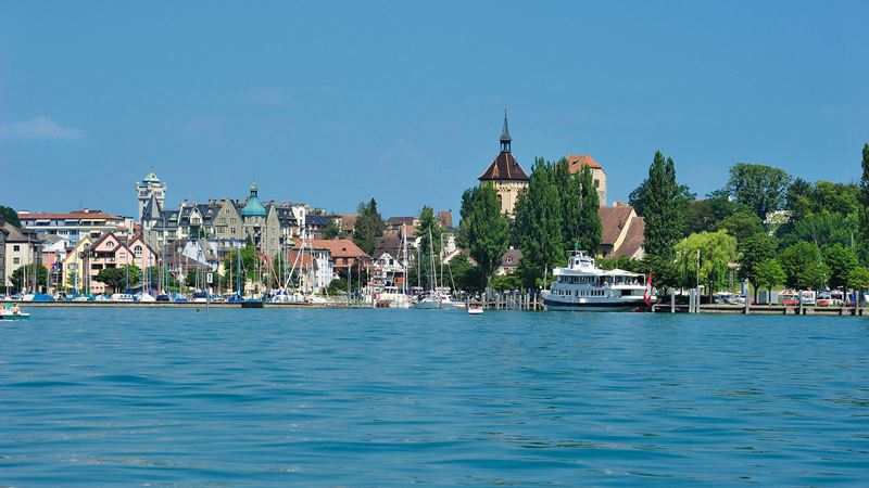 Arbon, sulla riva del Lago di Costanza