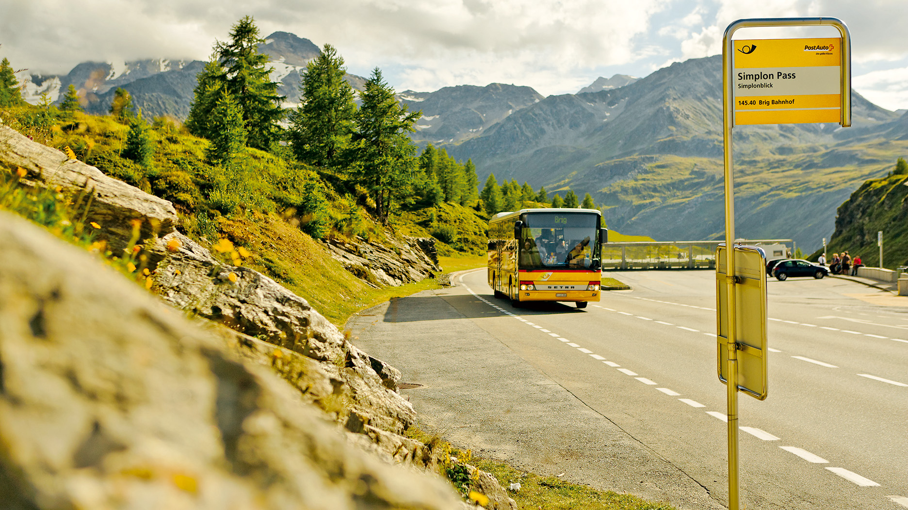 Postauto-Rundreise: über den Simplonpass nach Domodossola