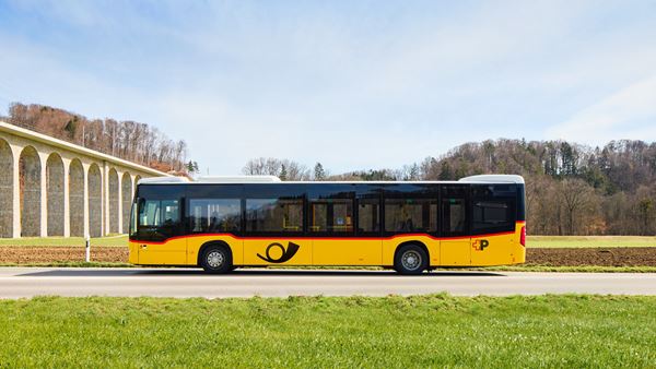 Common visual identity with modernized logo for Swiss Post and PostBus ...